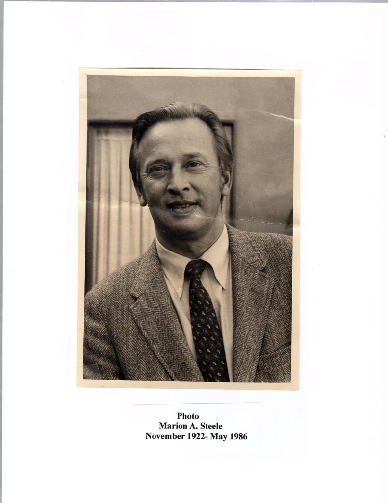 Dr. Marion A. Steele – Arkansas Country Doctor Museum