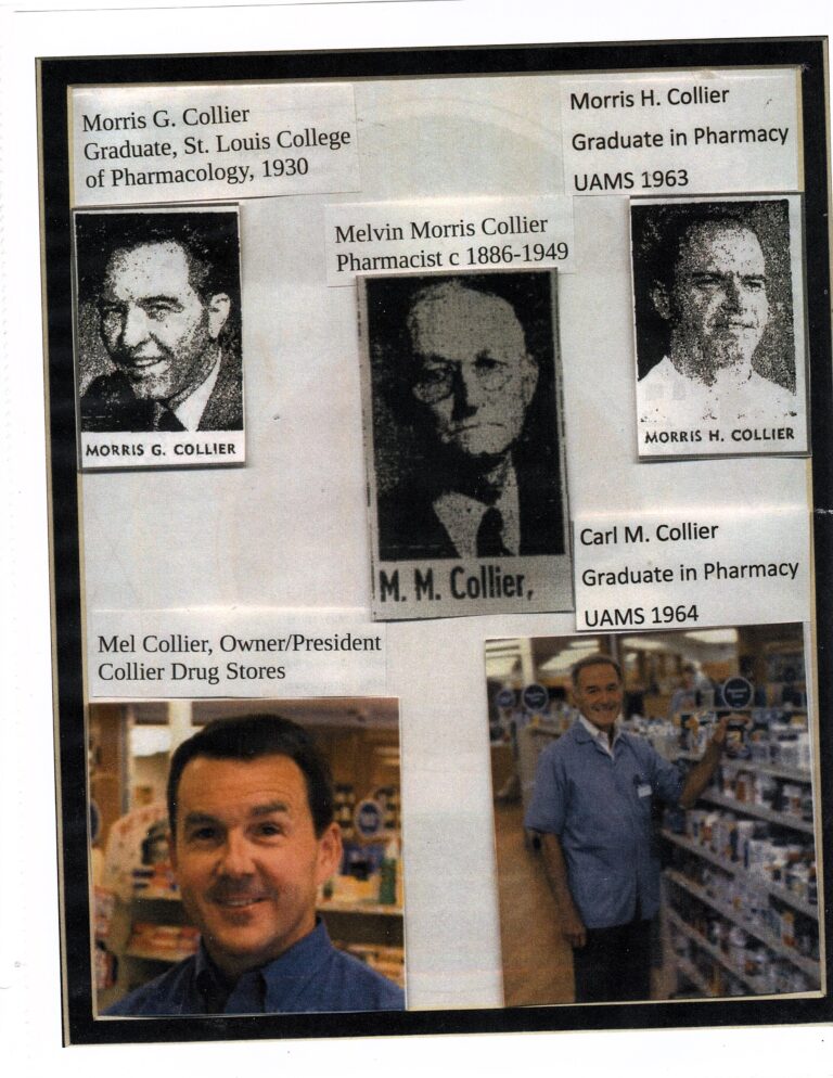 Collier Family of Pharmacists – Arkansas Country Doctor Museum